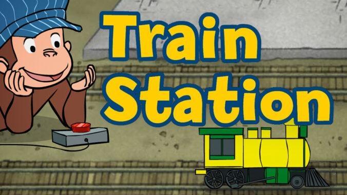 Train Station Digital Game | Curious George | PBS LearningMedia