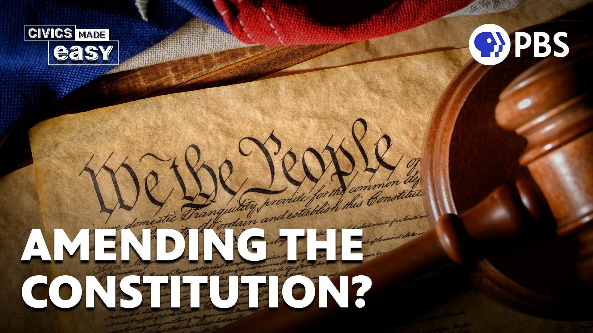 Are Constitutional Amendments No Longer Possible? | Civics Made Easy ...