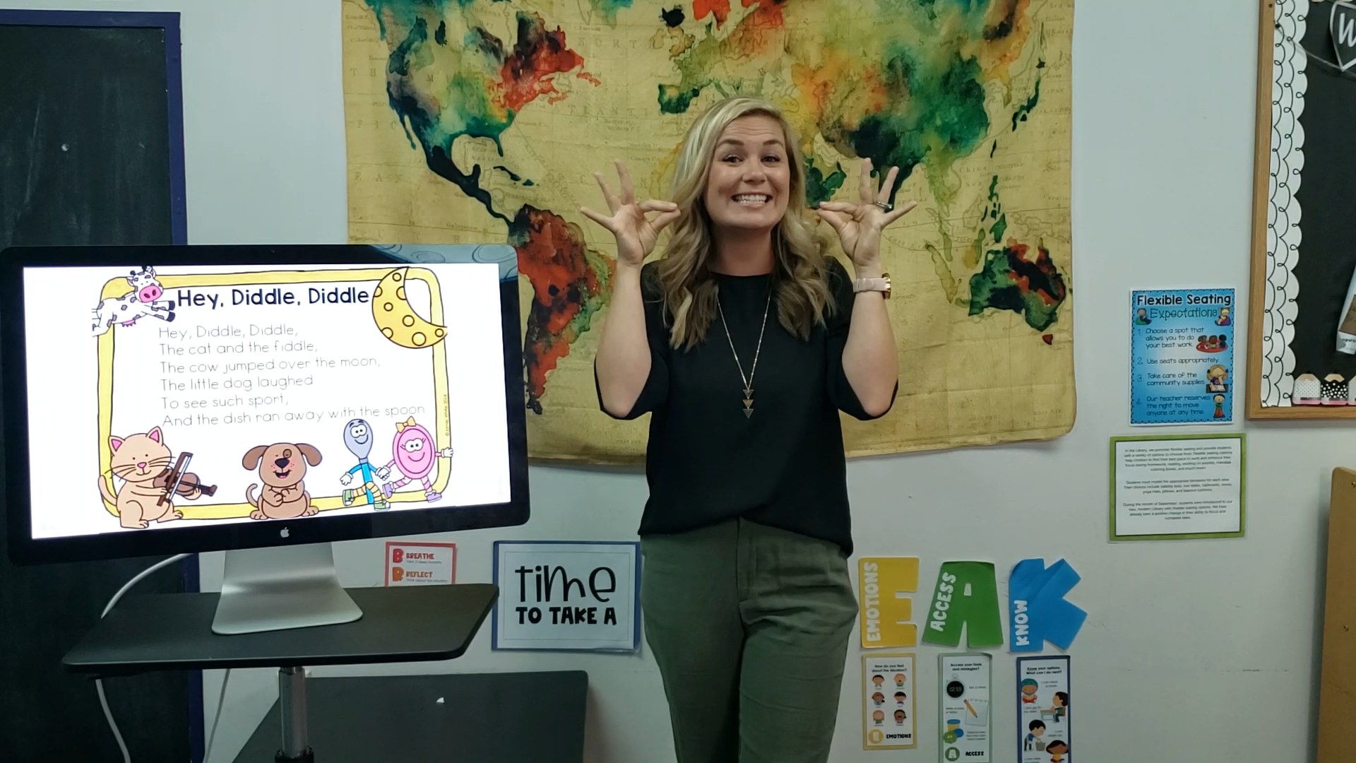 Learning to Recite "Hey Diddle Diddle" | Circle Time at Home | PBS ...