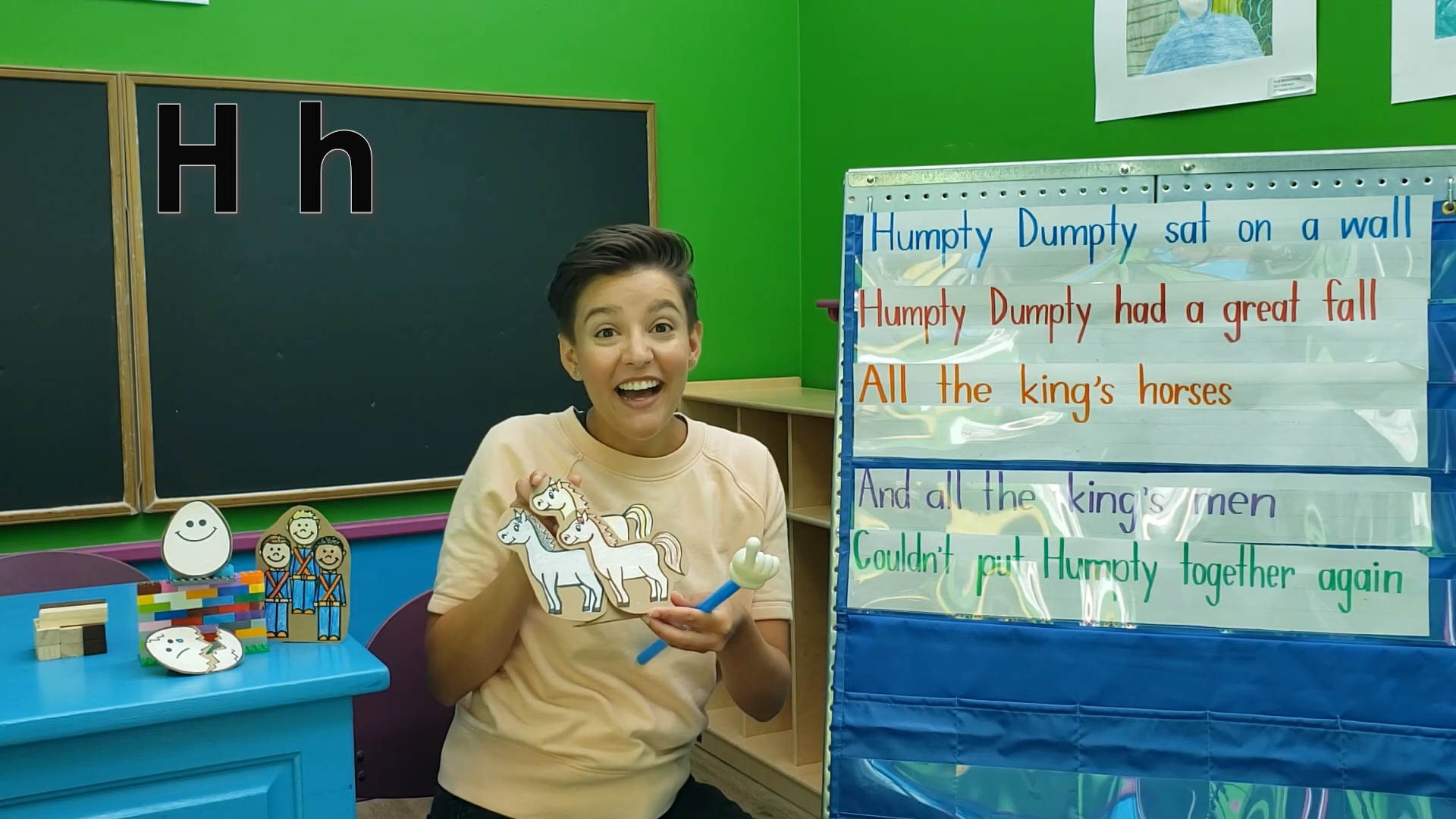 Learning to Read: "Humpty Dumpty" | Circle Time at Home | PBS LearningMedia