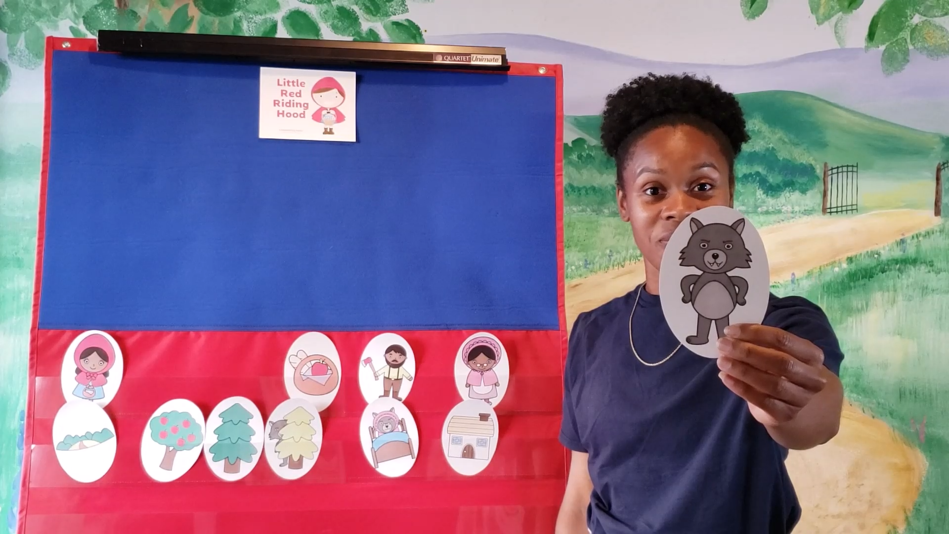 Retelling "Little Red Riding Hood" | Circle Time at Home | PBS ...