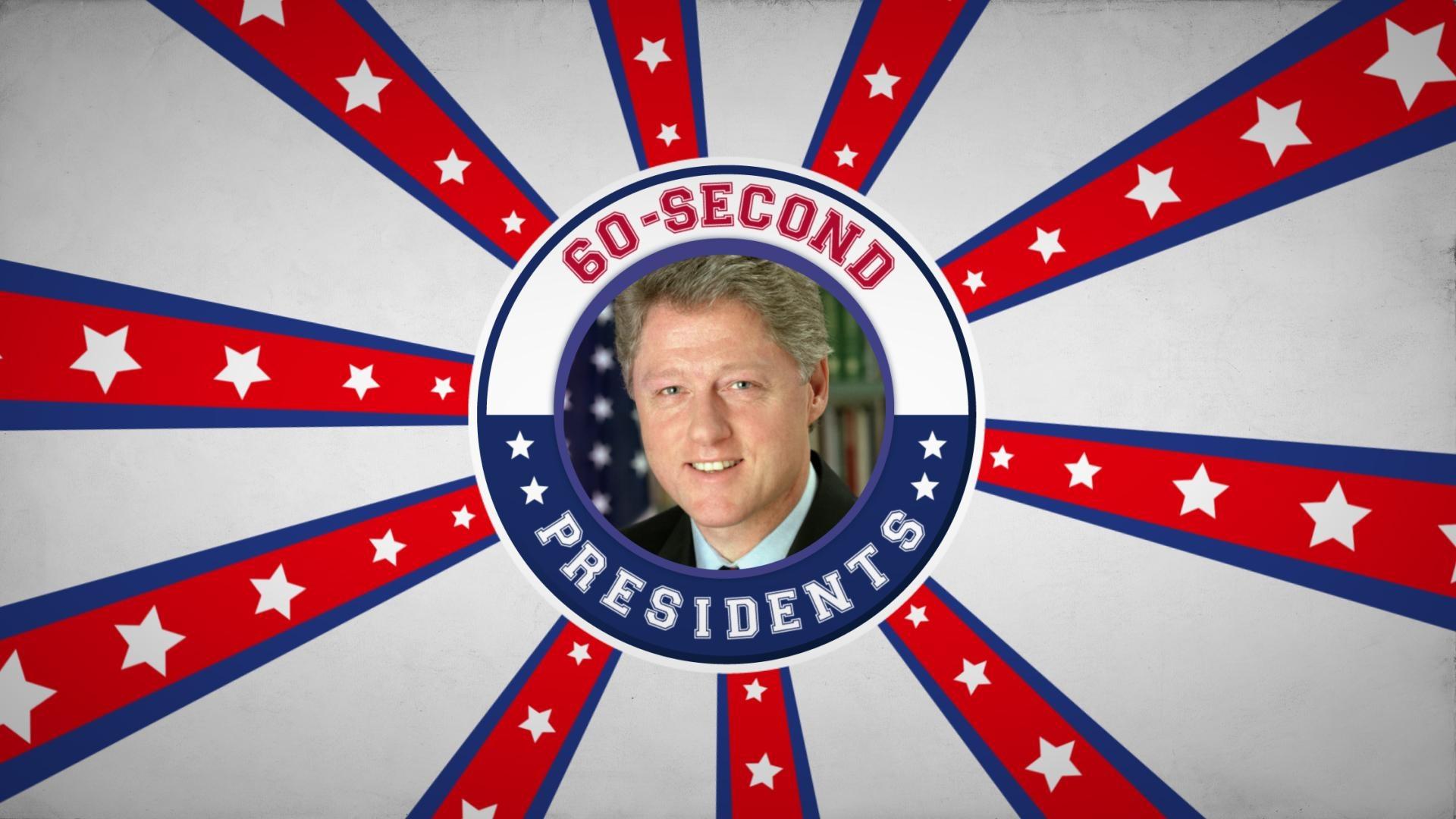Bill Clinton | 60-Second Presidents | PBS LearningMedia