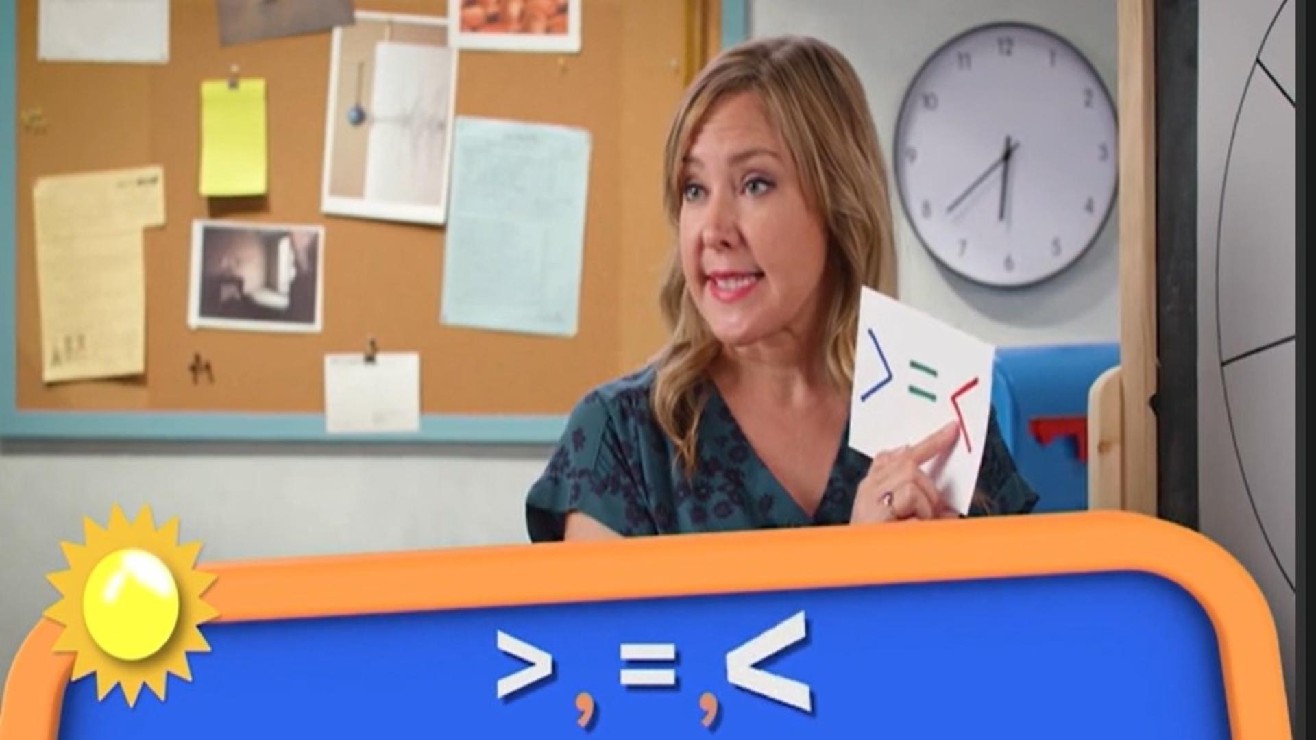 Comparing Fractions | Rise and Shine: Math Time | PBS LearningMedia