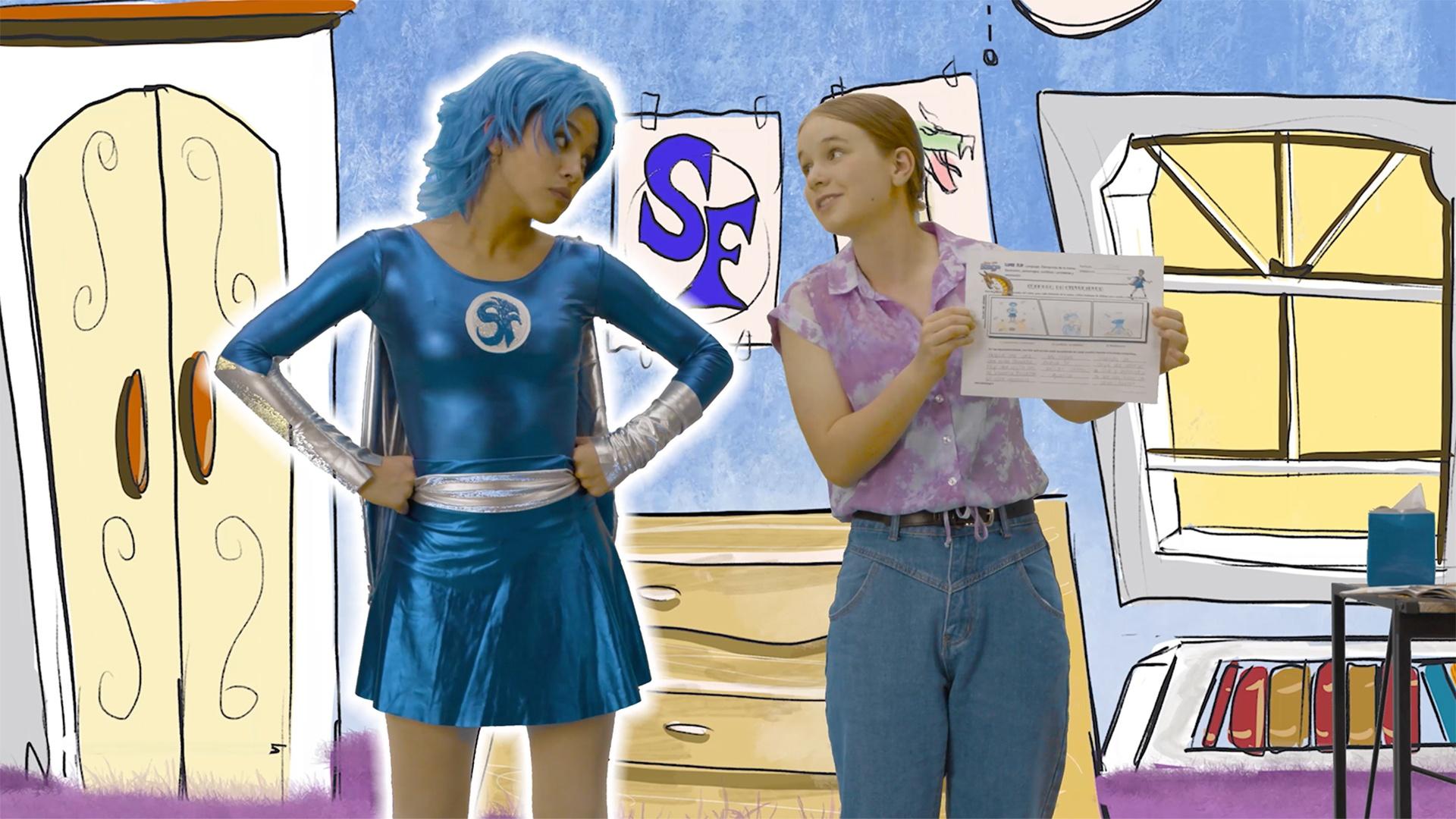 Super Flip y Los Elementos de la Trama | Take the Stage en Español ...