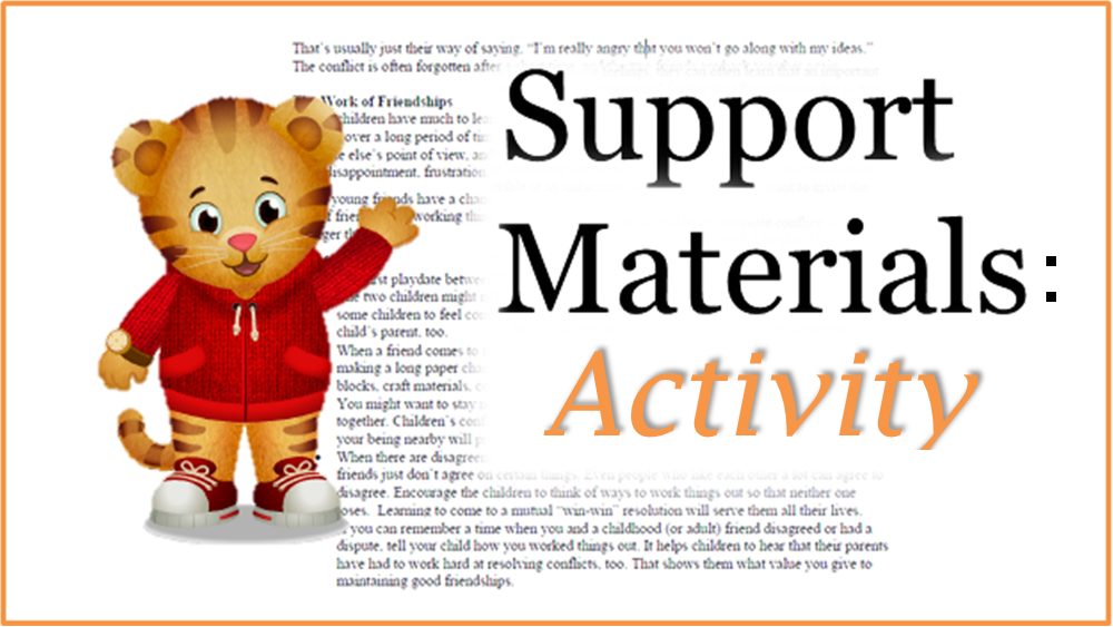Activity: All Aboard | Daniel Tiger's Neighborhood | PBS LearningMedia