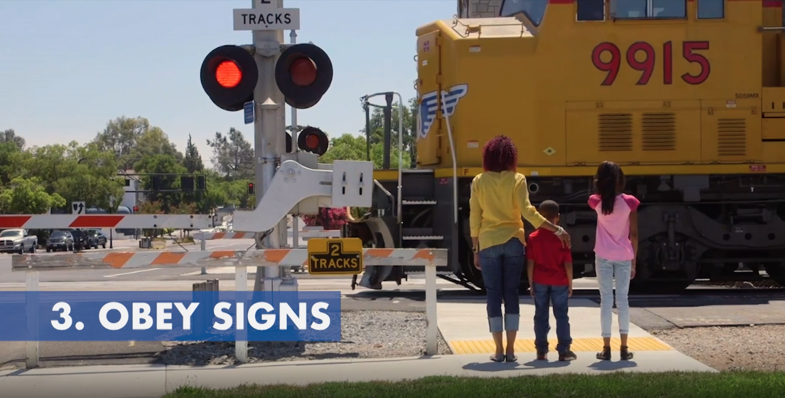 Respect the Rails: Always Obey Signs | Railroad Safety | PBS LearningMedia