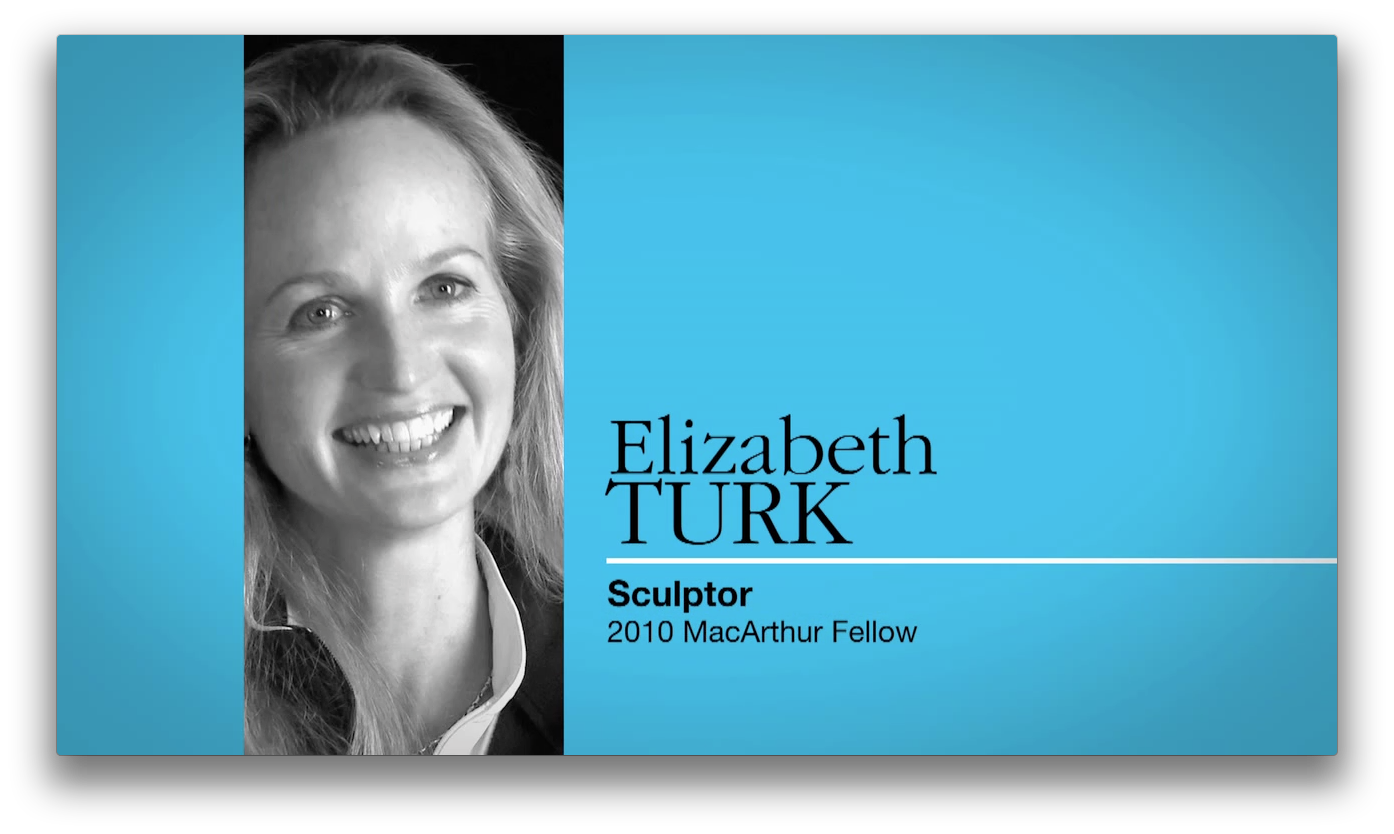 Elizabeth Turk, Sculptor | MacArthur Fellows Program | Grades 6-8, 9-12 ...