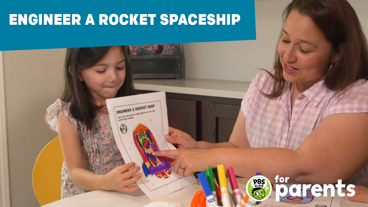 Science Crafts for Kids: Engineer a Rocket Spaceship | Ready Jet Go ...