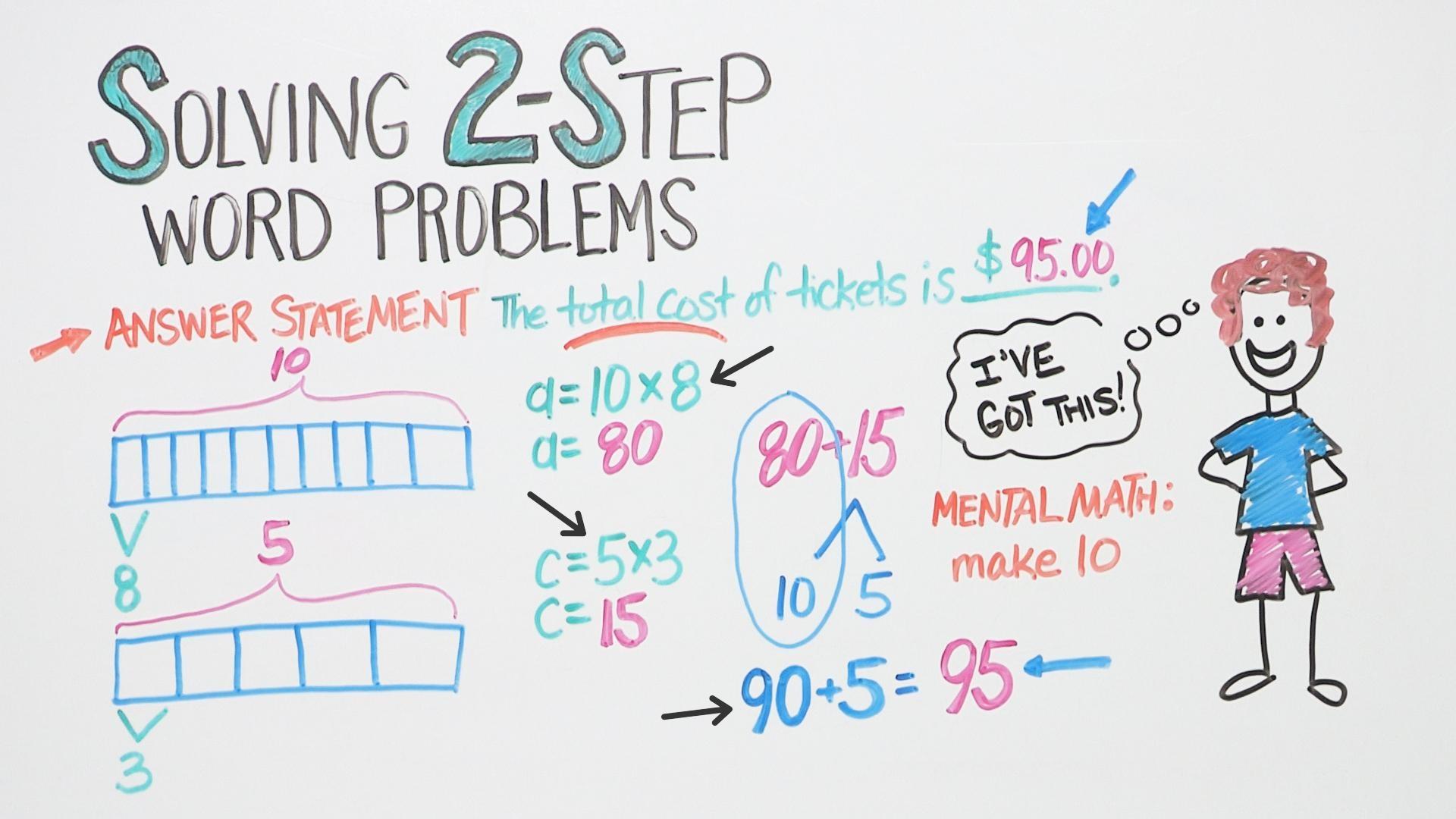 Solving 2 Step Word Problems PBS LearningMedia