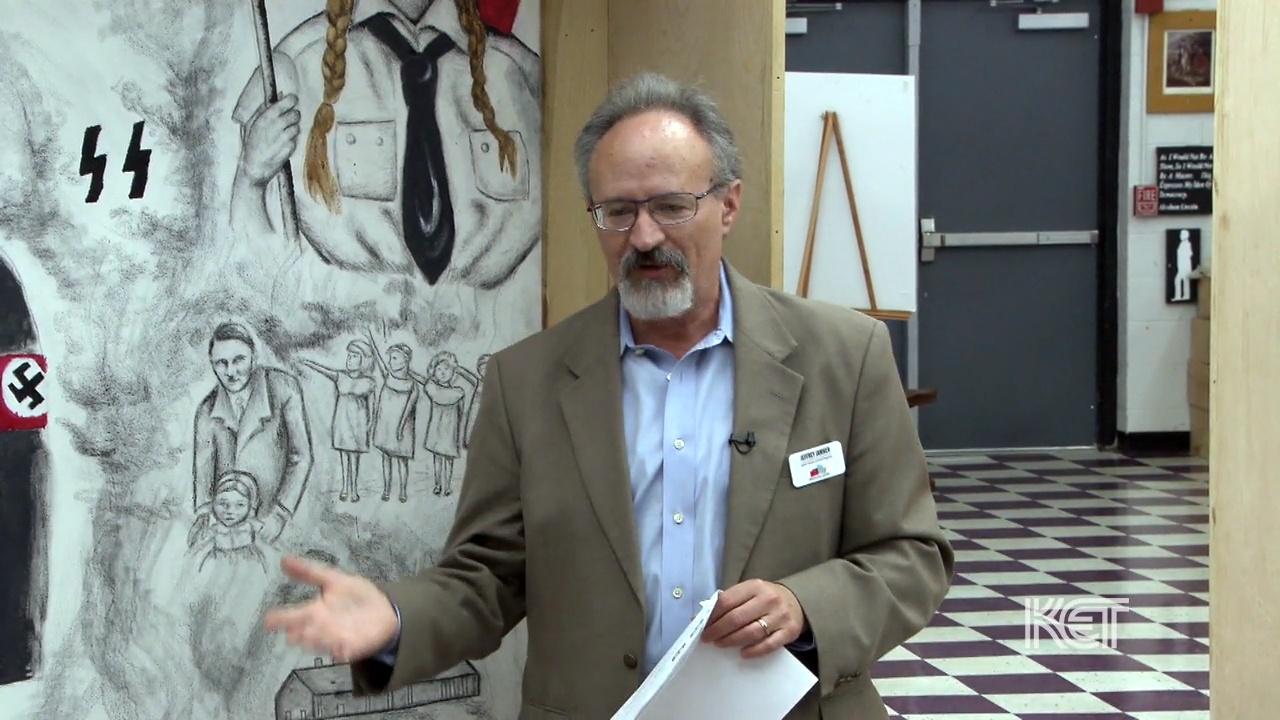 Two Uniforms | Murals of the Holocaust | PBS LearningMedia