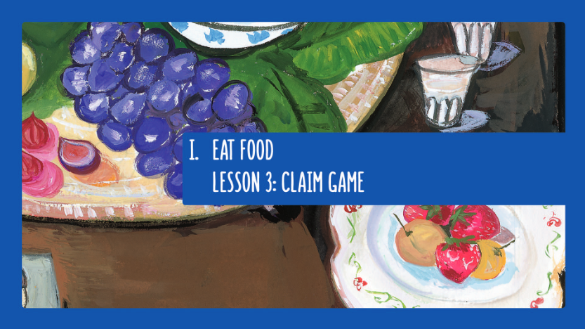 Lesson 3: Claim Game | In Defense of Food | PBS LearningMedia