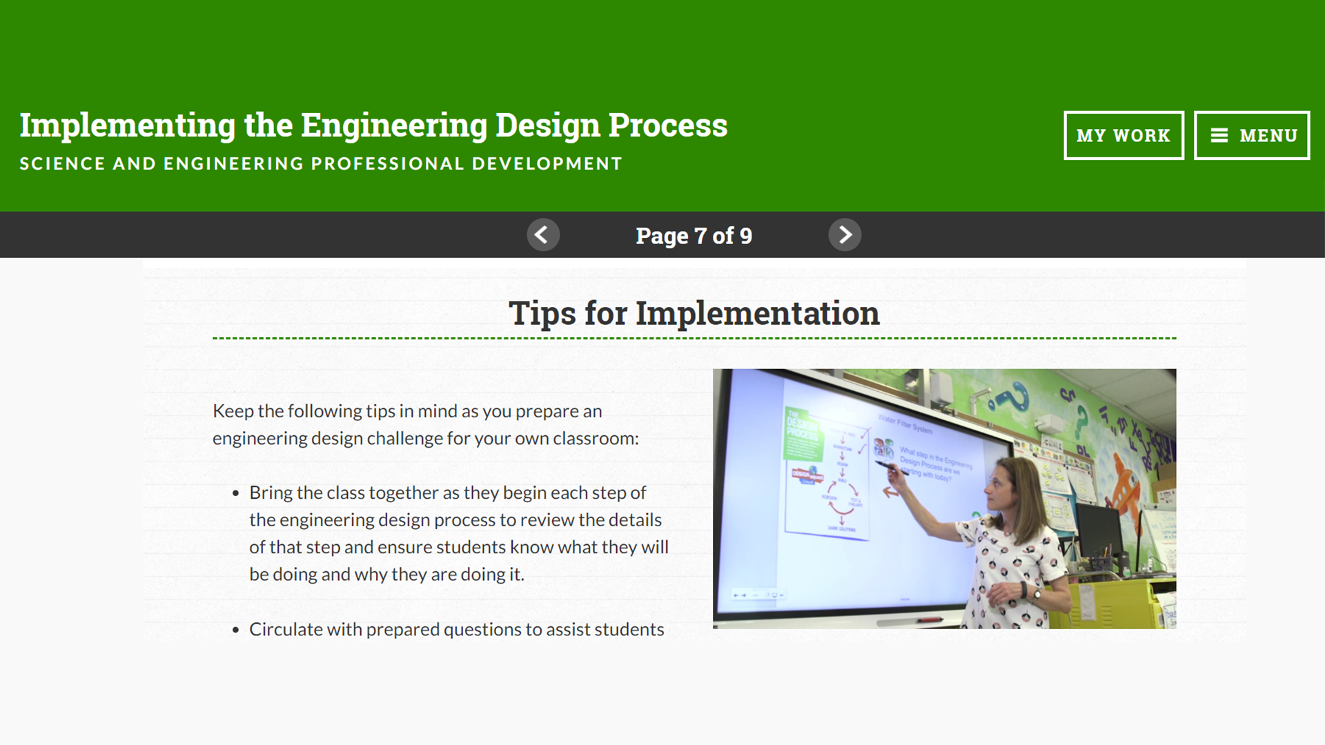 Implementing the Engineering Design Process | PBS LearningMedia