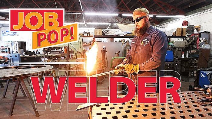 Welder | Job Pop! | Grades K-2, 3-5 Career Requirements and Practices ...