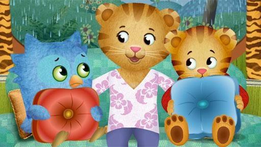 Daniel and O are Scared of the Thunder | Daniel Tiger's Neighborhood ...