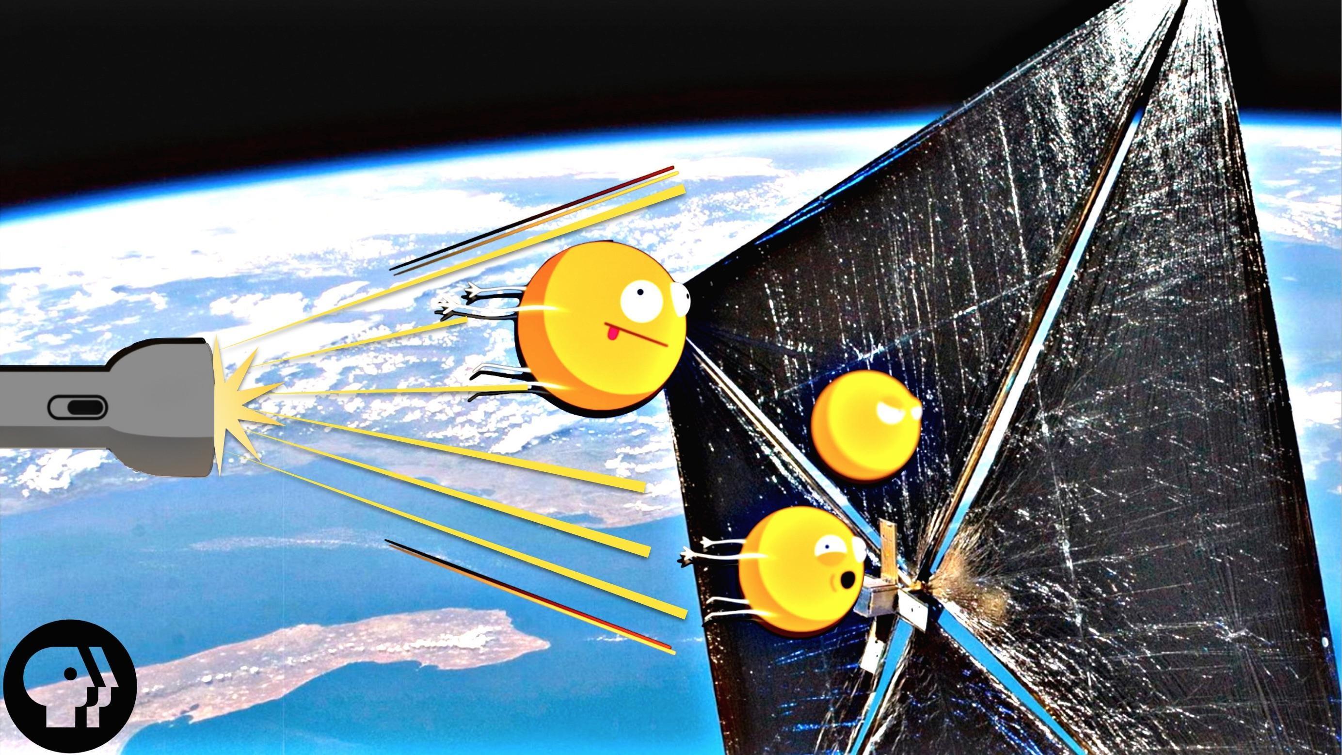 Pushing a Spacecraft with Light? | Physics Girl | PBS LearningMedia