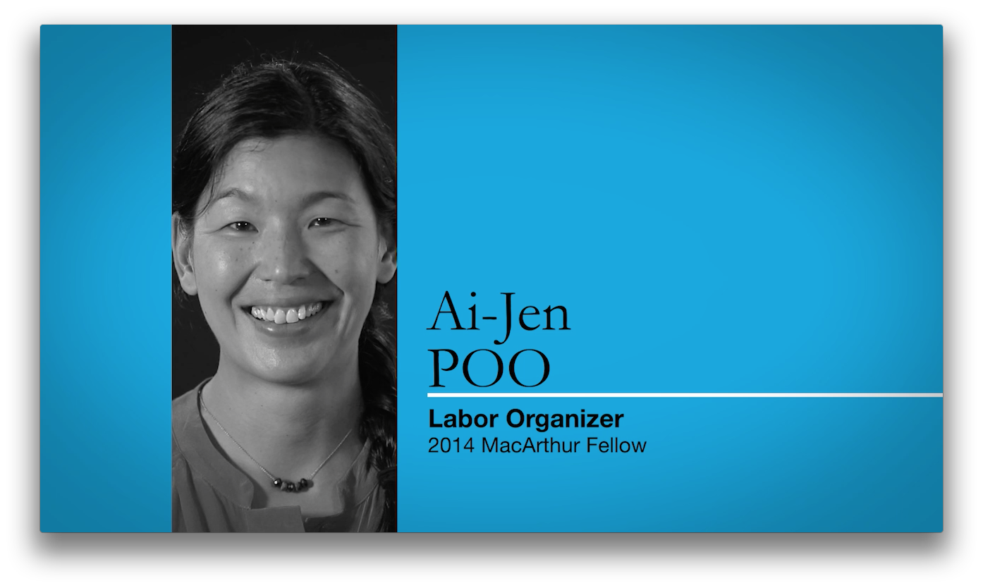 Ai-jen Poo, Labor Organizer | MacArthur Fellows Program | PBS LearningMedia
