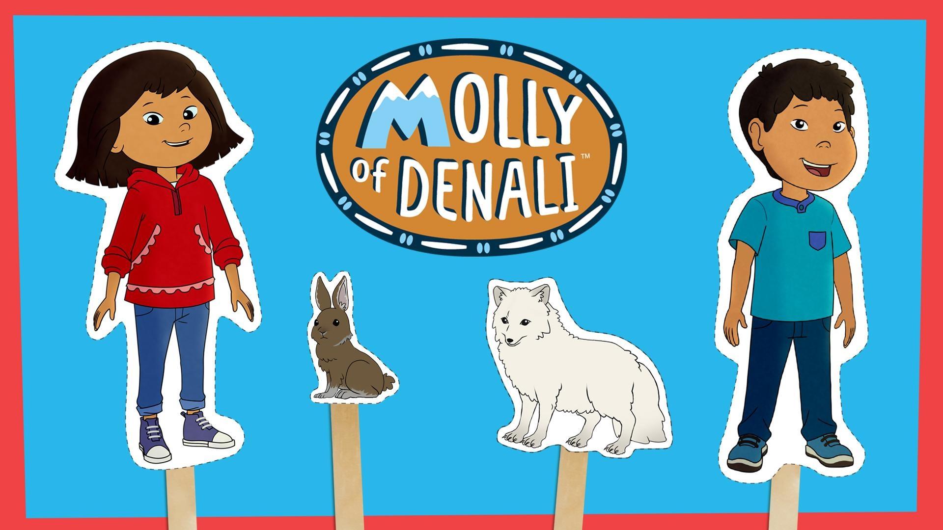 Storytime Stick Puppets Family Activity | MOLLY OF DENALI™ | PBS ...