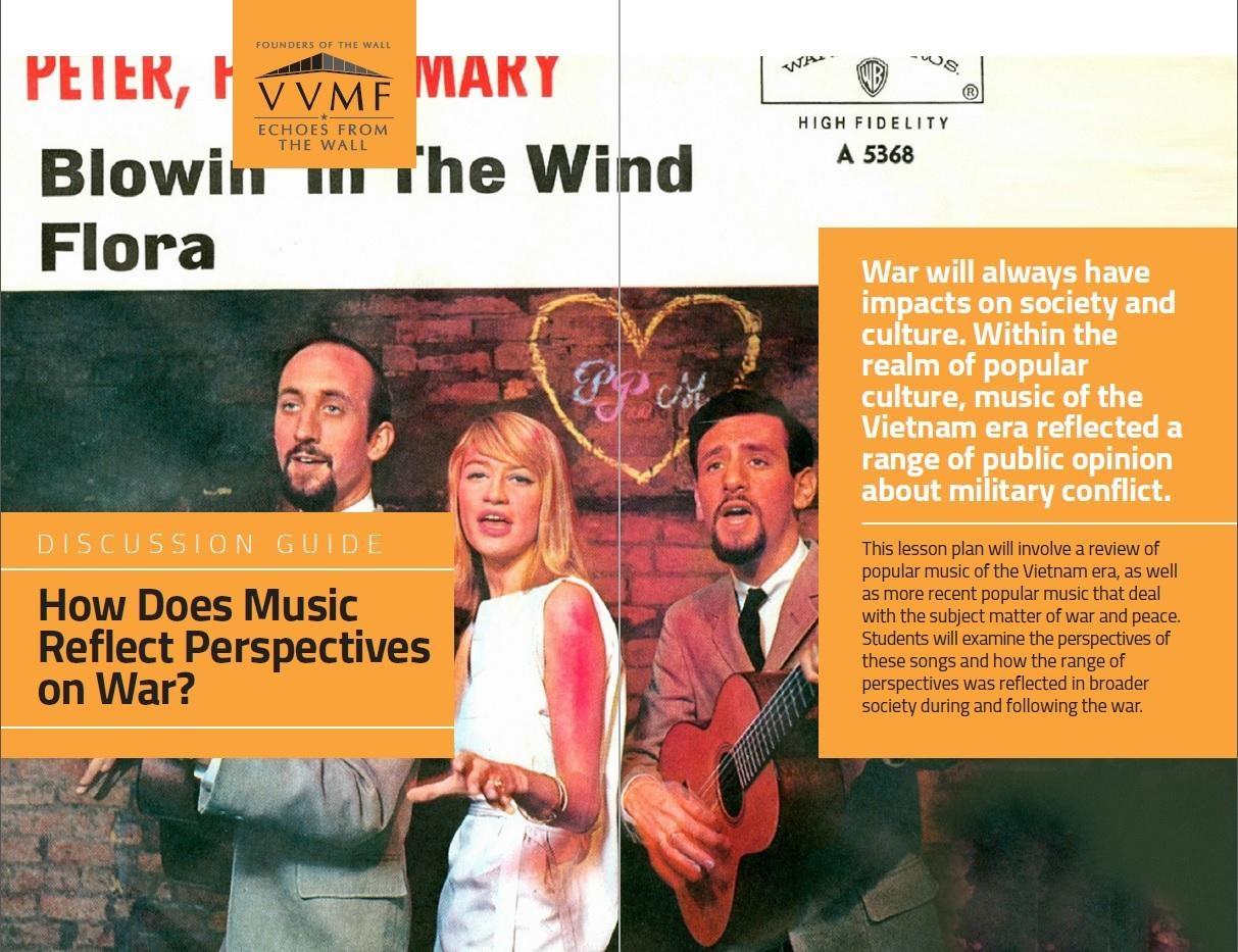 Music and War: Discussion Guide | Vietnam Veterans Memorial Fund | PBS ...