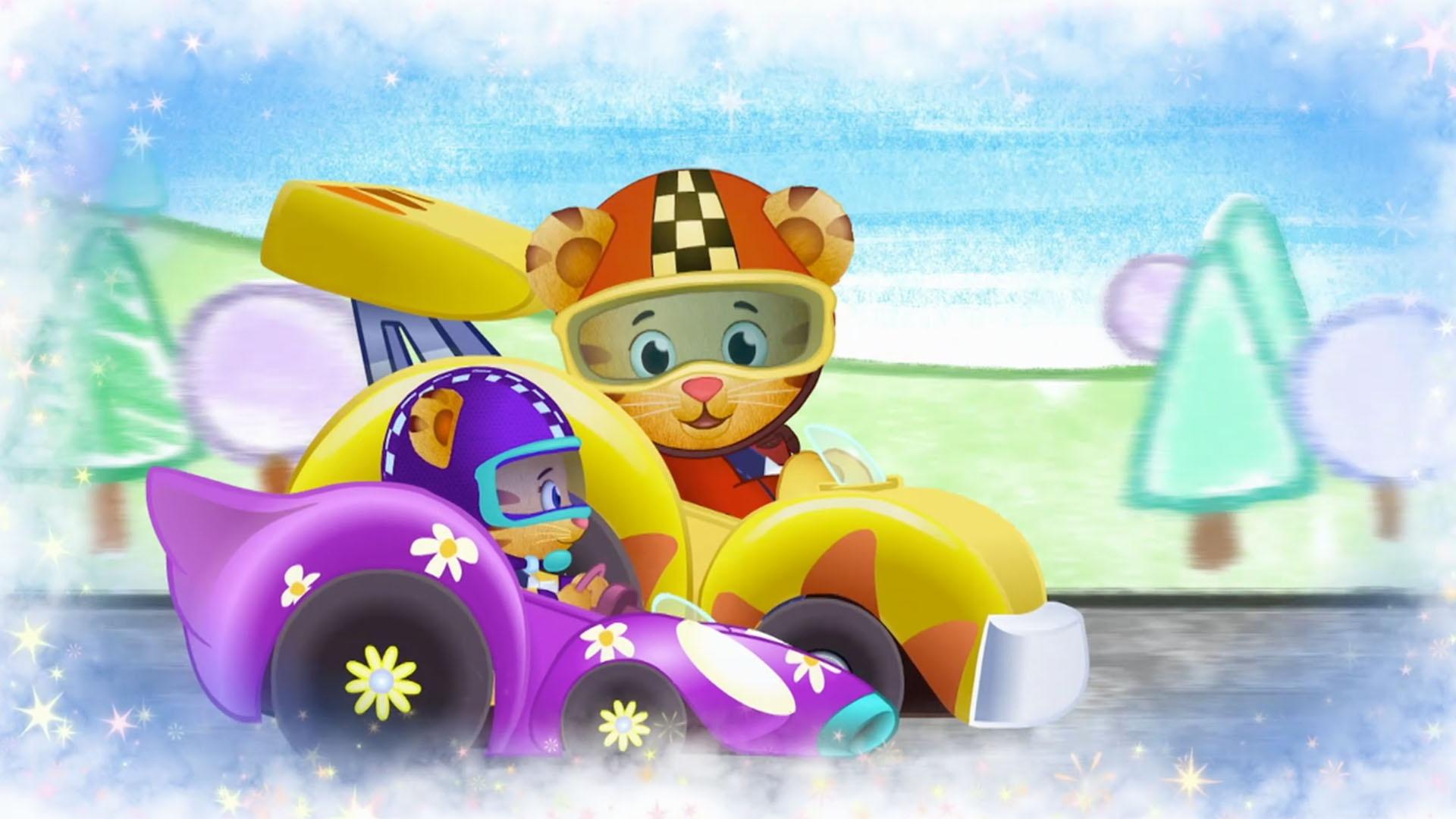 Margaret and Daniel Can Drive So Fast! | Daniel Tiger's Neighborhood ...