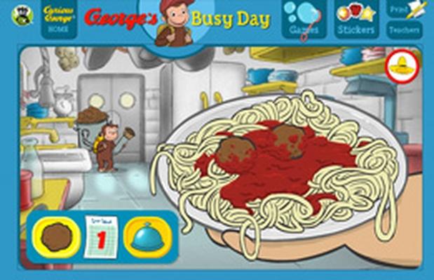 Meatball Launcher - Curious George | PBS KIDS Lab | Mathematics ...