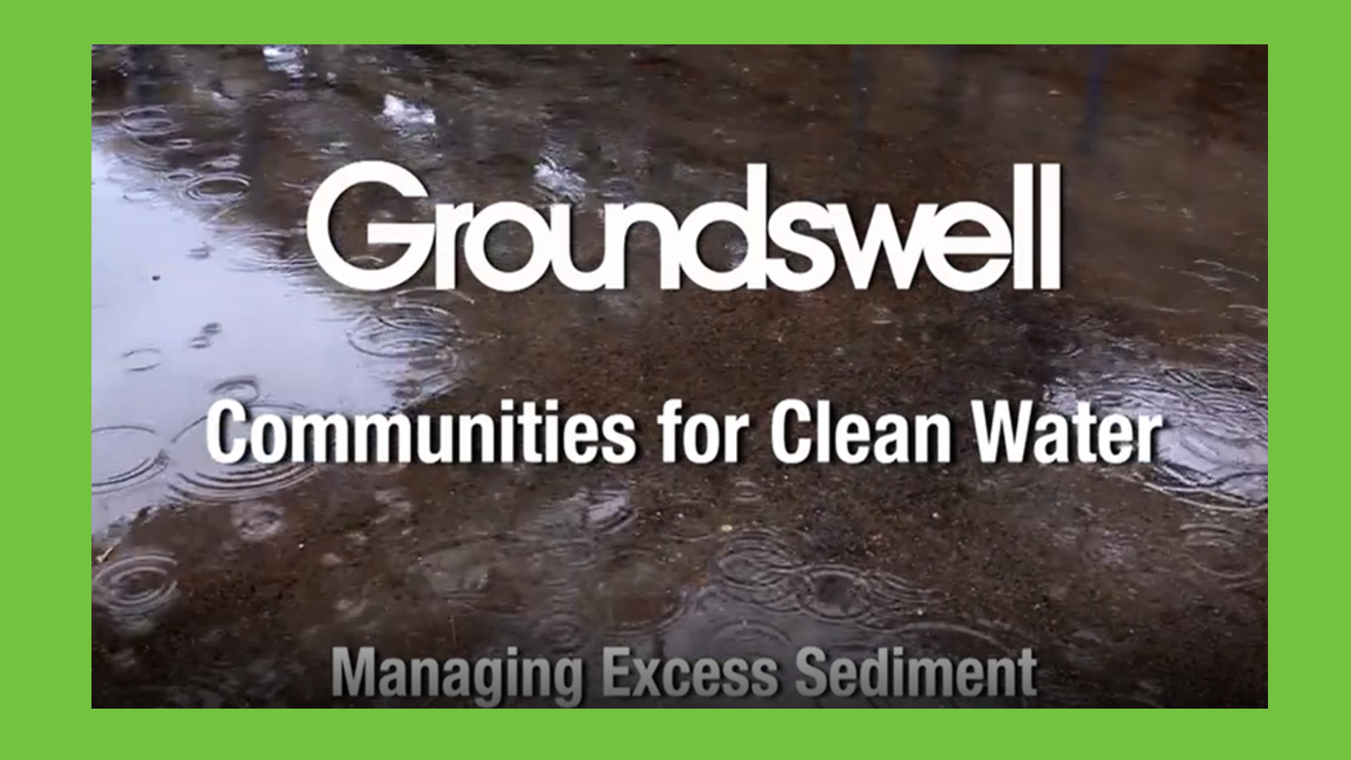 Lesson 2: Watersheds and Nonpoint Source Pollution l Managing Excess ...