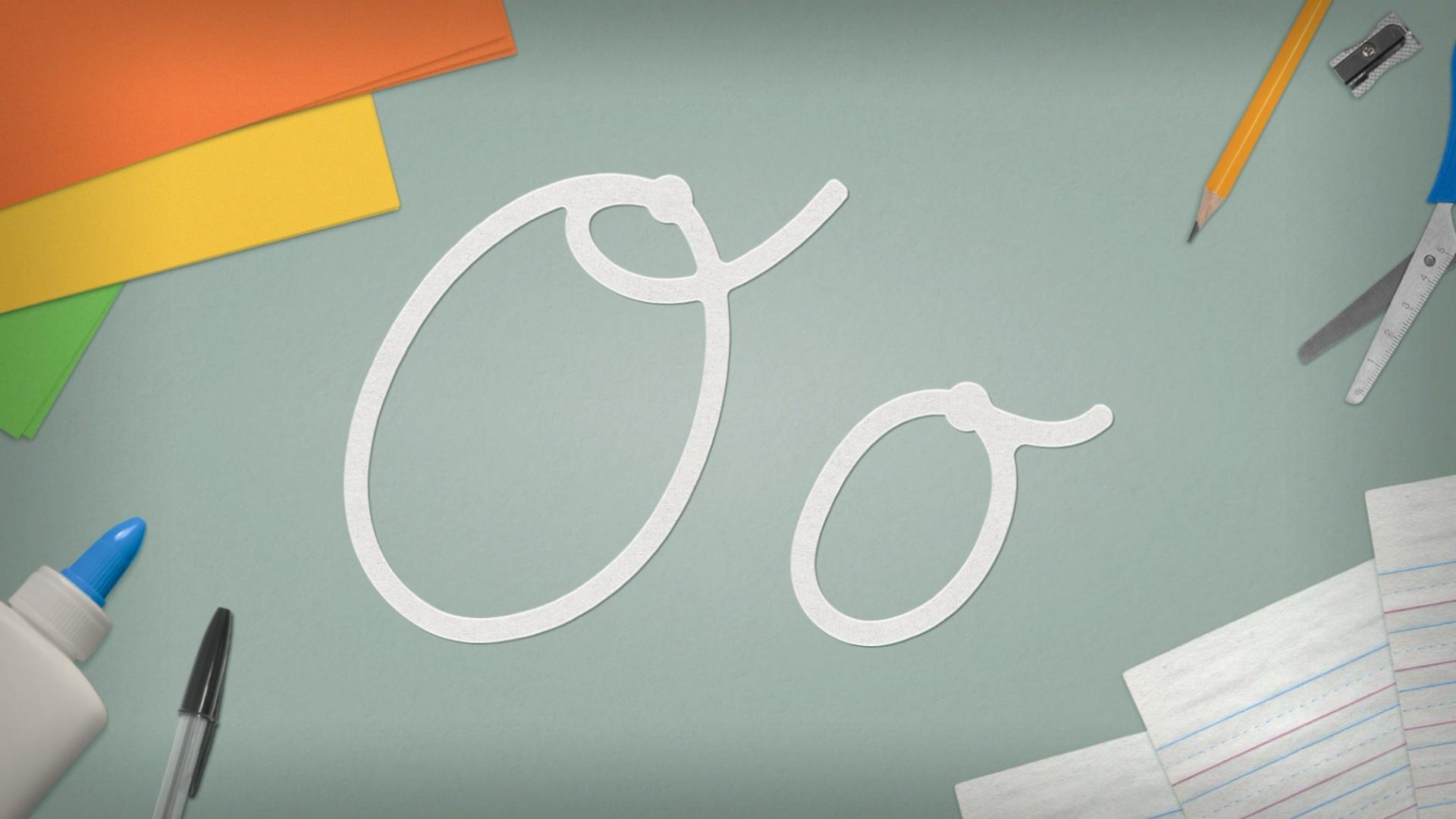 The Letter O | Cursive Connection | PBS LearningMedia