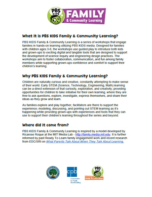 Family & Community Learning with ScratchJr | RTL 2015-2020 | Science ...