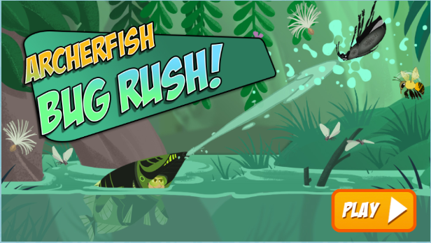 Archerfish Bug Rush | Wild Kratts | PBS LearningMedia