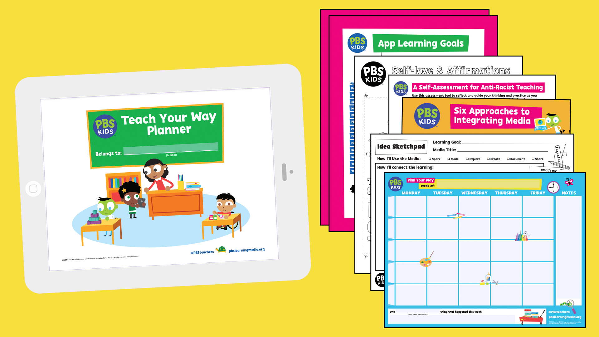 Teach Your Way: Teacher Planner | PBS KIDS | PBS LearningMedia