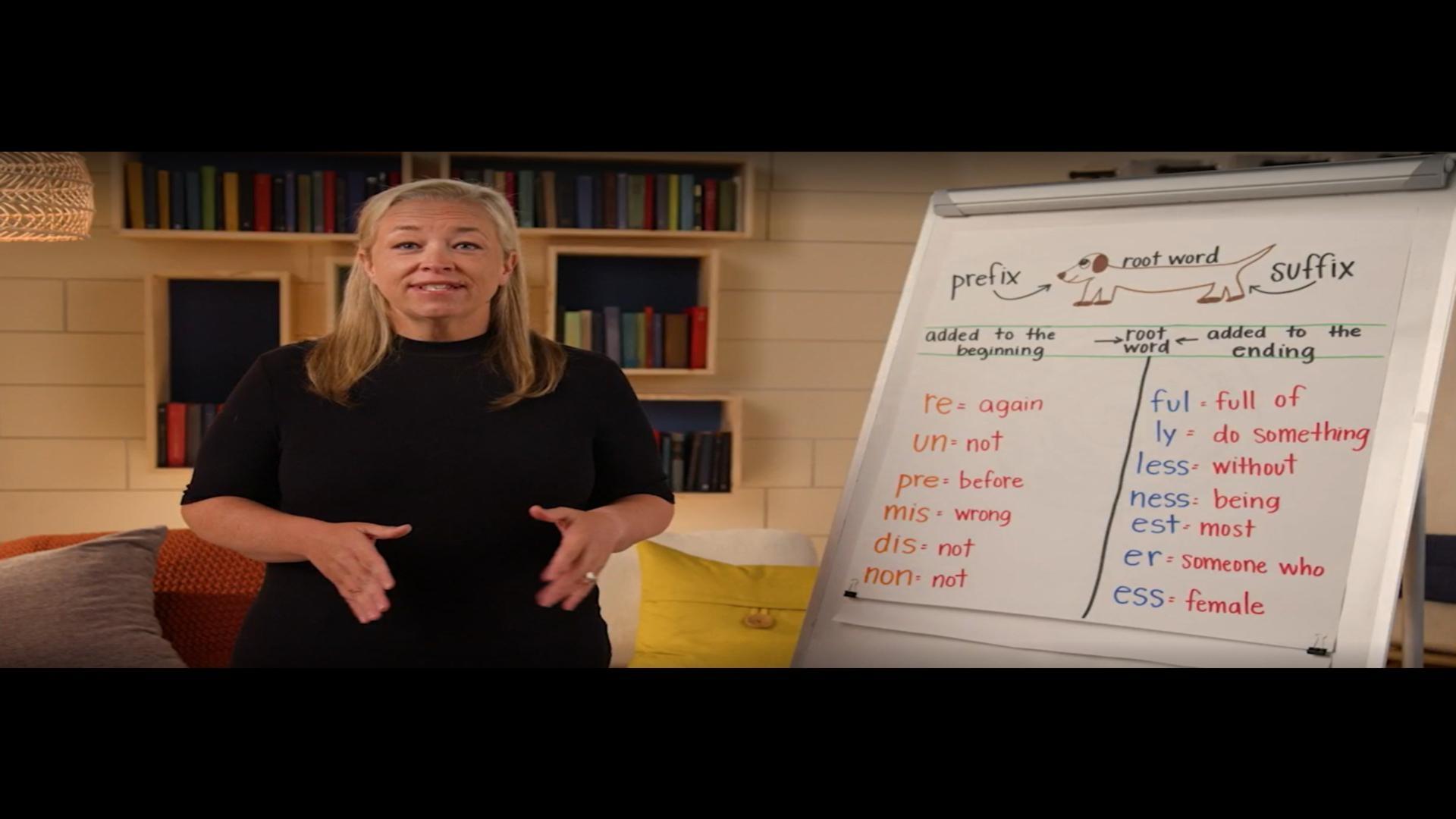 Prefix Power | Rise and Shine: Literacy Time | PBS LearningMedia