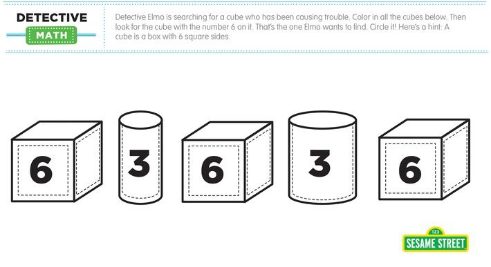 Sesame Street Math Worksheets 1986 Vintage Seame Stree Get Ready Math