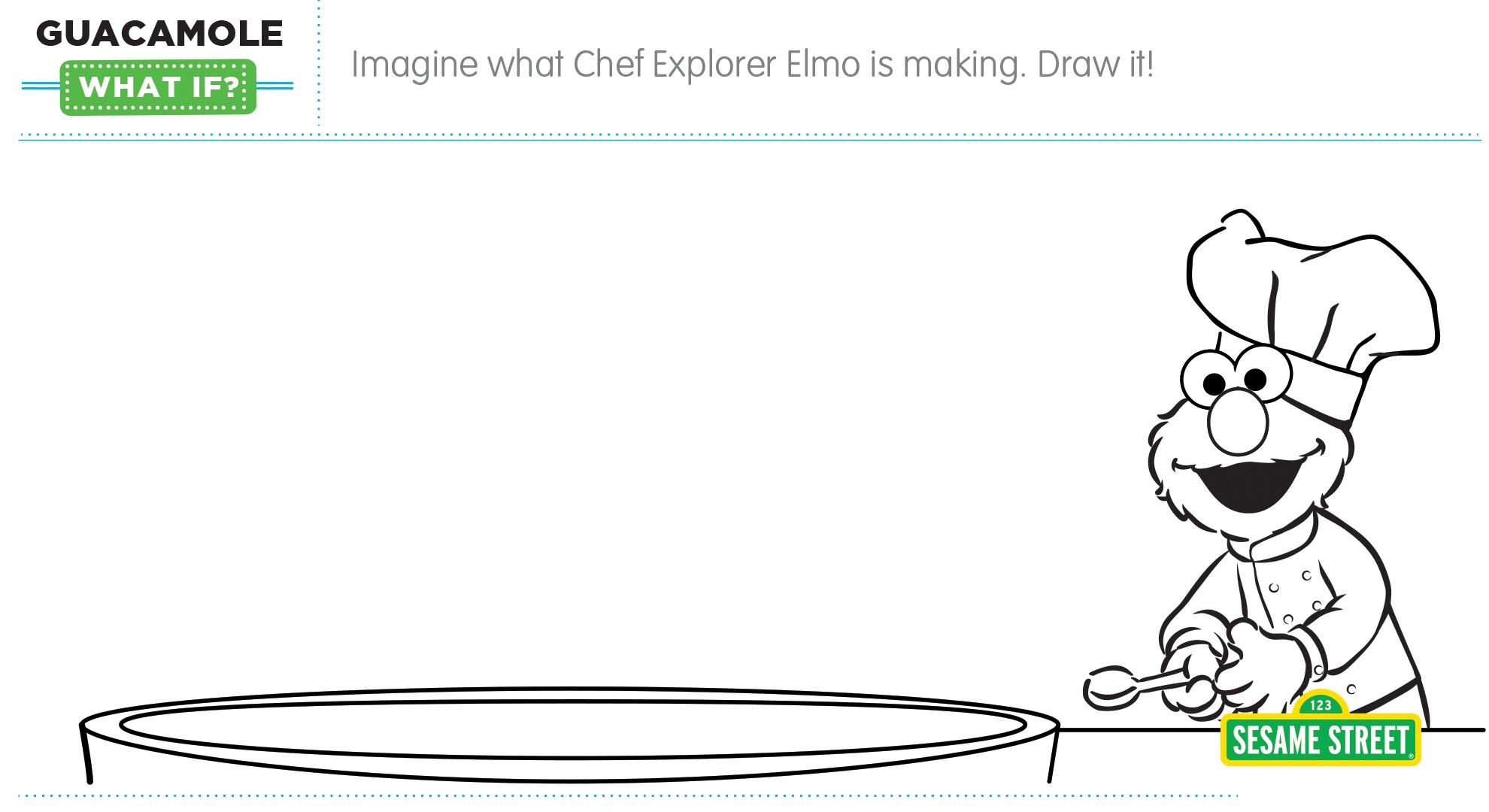Elmo the Musical: Guacamole Printables | Sesame Street | PBS LearningMedia