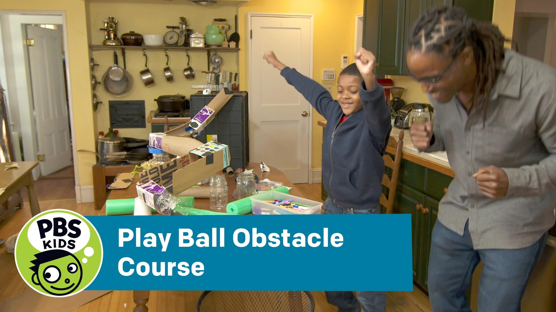 Play Ball Obstacle Course | The Cat in the Hat Knows A Lot About That ...