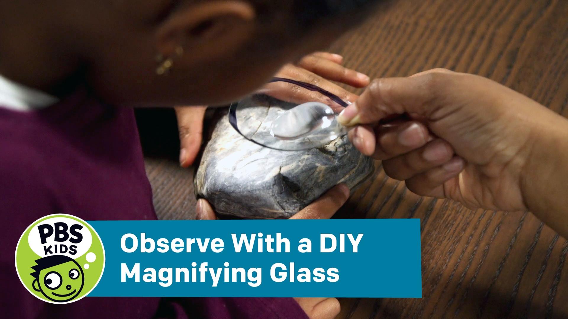 Observe with a DIY Magnifying Glass | Elinor Wonders Why | PBS ...