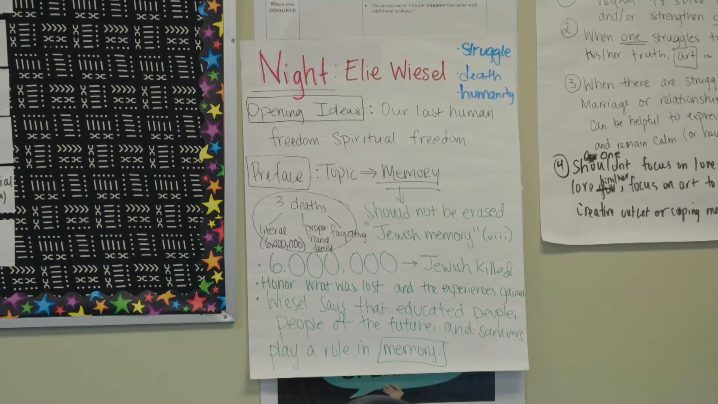 Reading Elie Wiesel’s “Night” | Grades 9-12 English Language Arts and ...