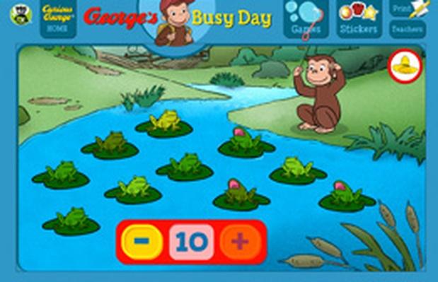 Ribbit - Curious George | PBS KIDS Lab | Mathematics, Preschool ...