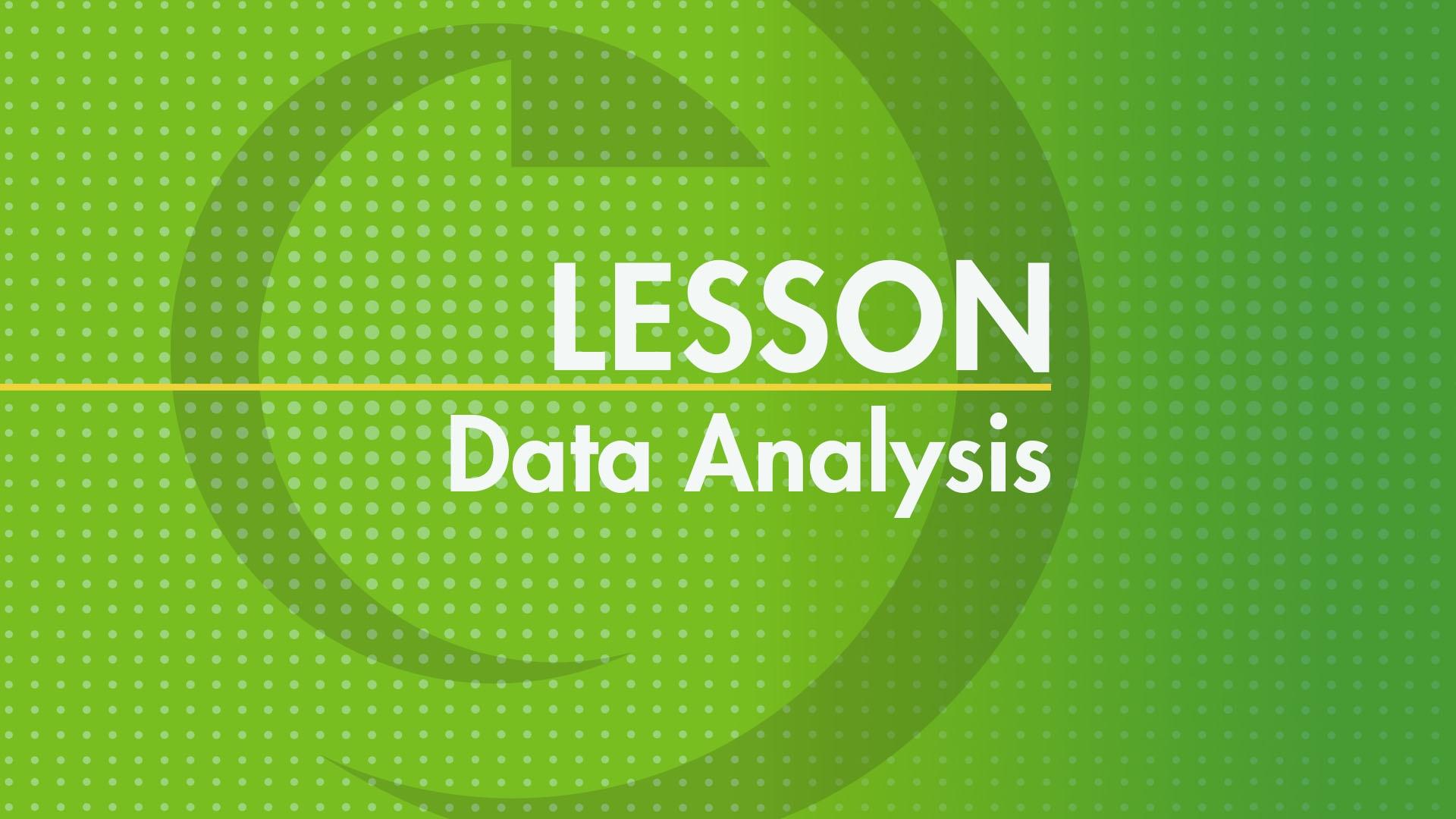 Lesson: Data Analysis (Tables) | Skills on Demand | PBS LearningMedia