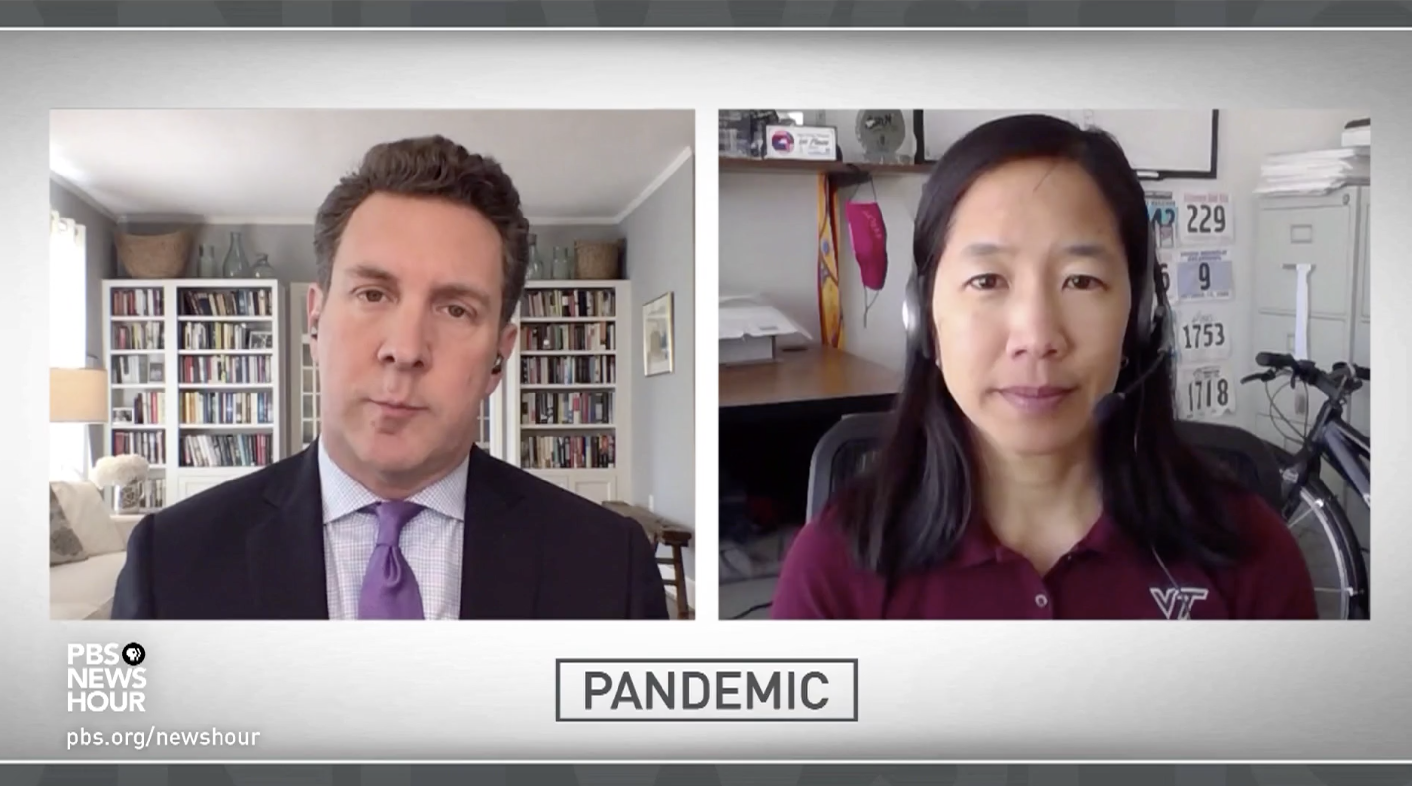 Research Shows Coronavirus Spreads Primarily through the Air | PBS ...