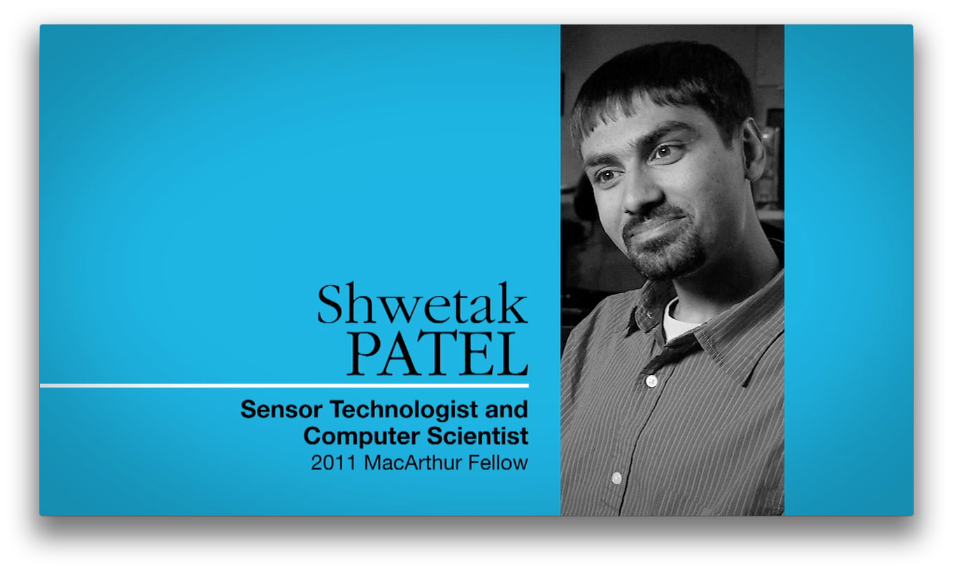 Shwetak Patel, Computer Scientist | MacArthur Fellows Program | PBS ...