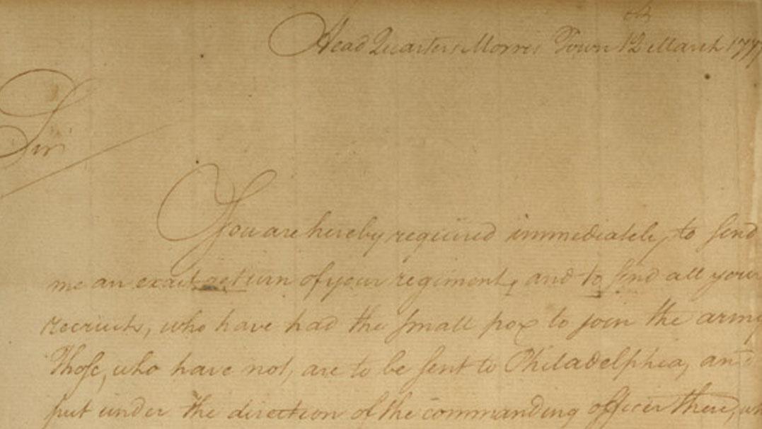 Smallpox Inoculation Letter | PBS LearningMedia