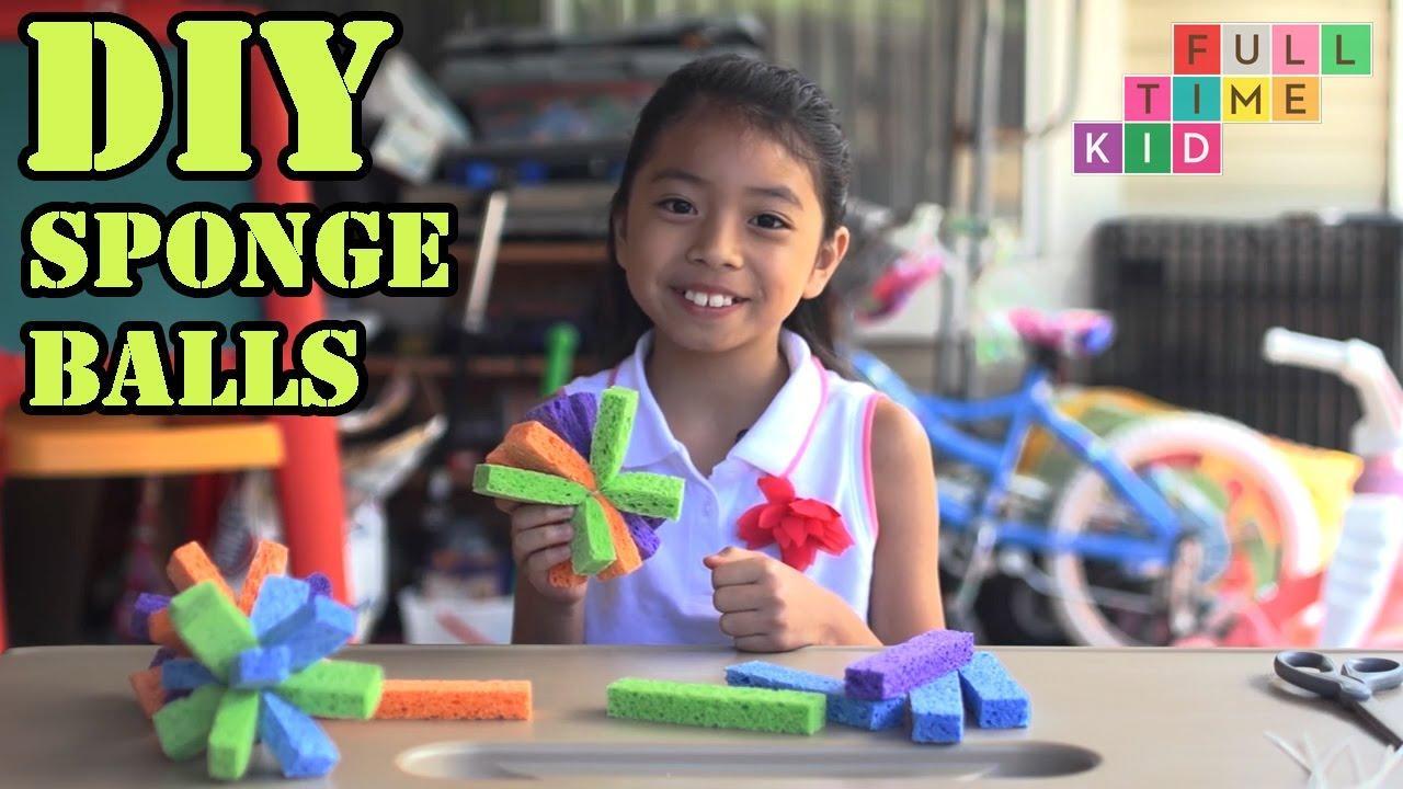 DIY Sponge Balls | Full-Time Kid | PBS LearningMedia