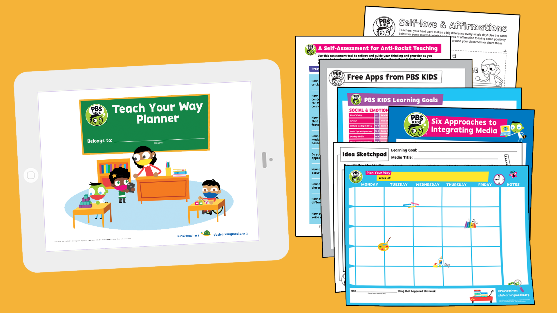 Teach Your Way: Teacher Planner | PBS KIDS | PBS LearningMedia