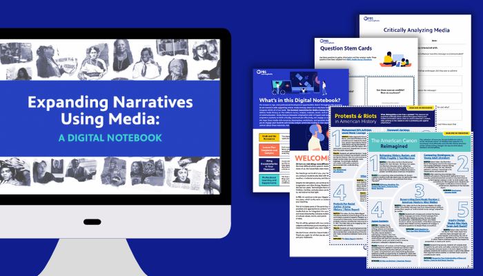 Expanding Narratives Using Media: A Digital Notebook | PBS LearningMedia