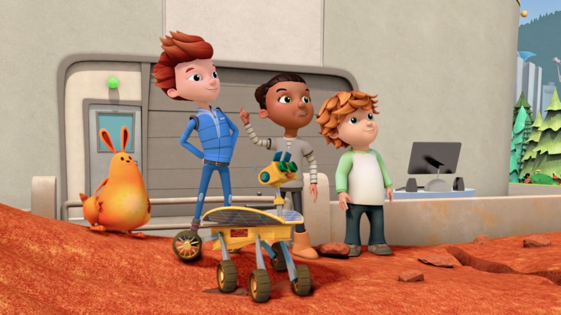 The Mars Yard | Ready Jet Go! | PBS LearningMedia