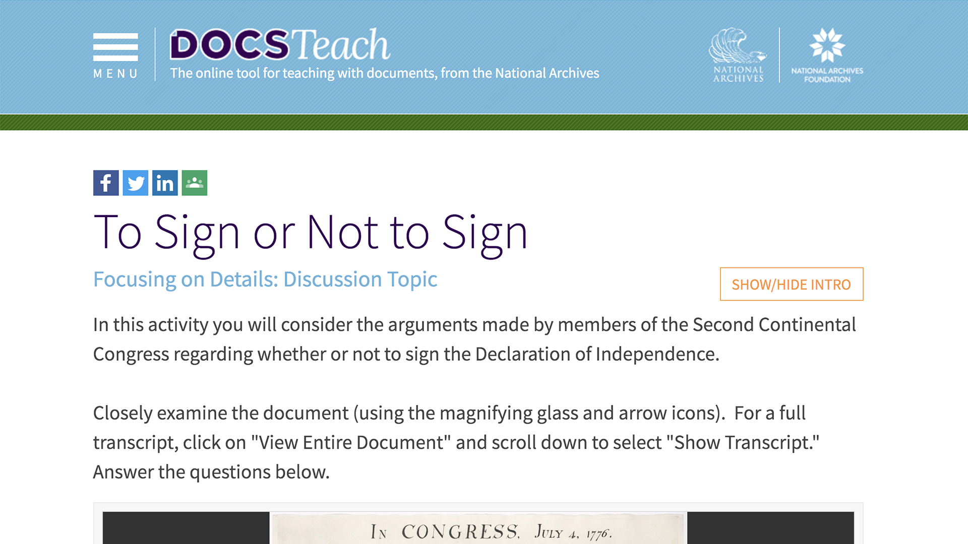 To Sign or Not to Sign | PBS LearningMedia