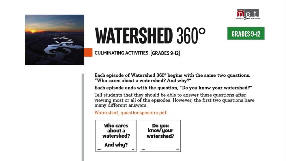 Watershed Worksheets Topic: NetMap's Virtual Watersheds