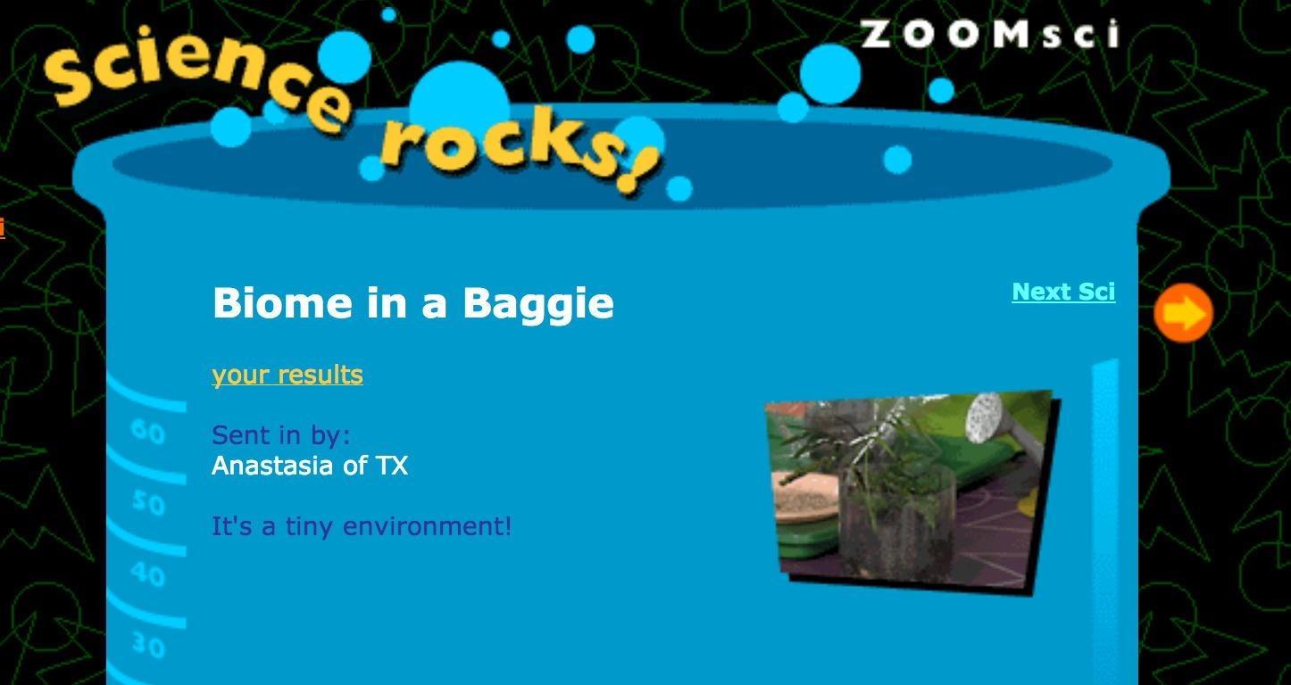 Biome in a Baggie | PBS LearningMedia