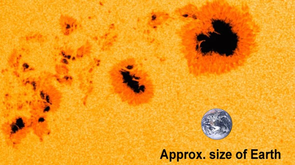 Giant Sunspots | PBS LearningMedia