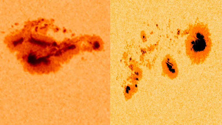 Giant Sunspots | Science | Media Gallery | PBS LearningMedia