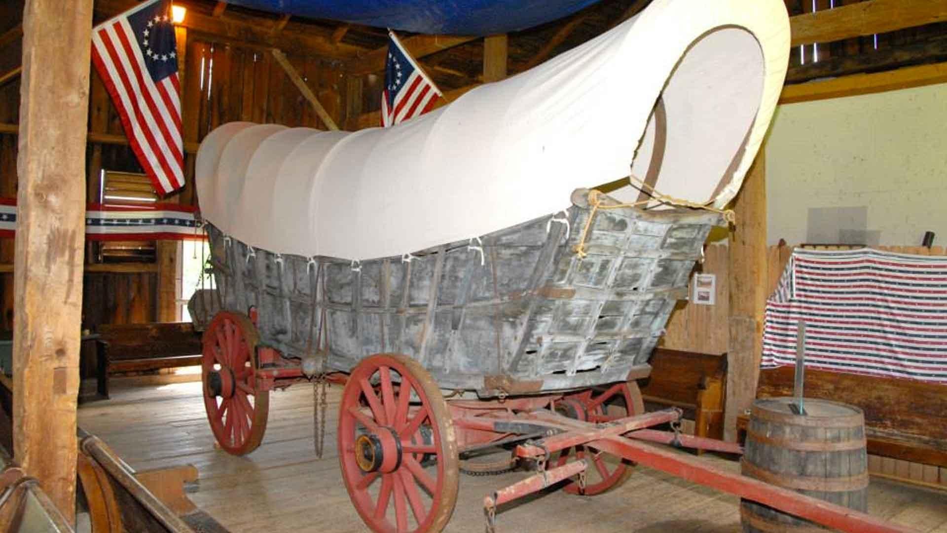 Conestoga Wagon | Fort Roberdeau Virtual Field Trip | PBS LearningMedia